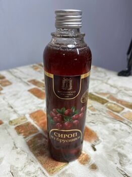 Сироп из брусники